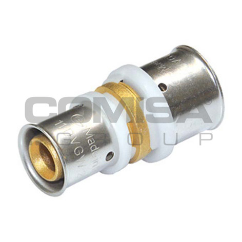 COMISA PRESS Rechte overgangskoppeling WATER - Artikelnr. 219610