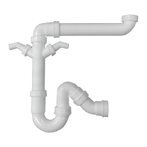 TG Sifon, ruimtebesparend - Artikelnr. 473101